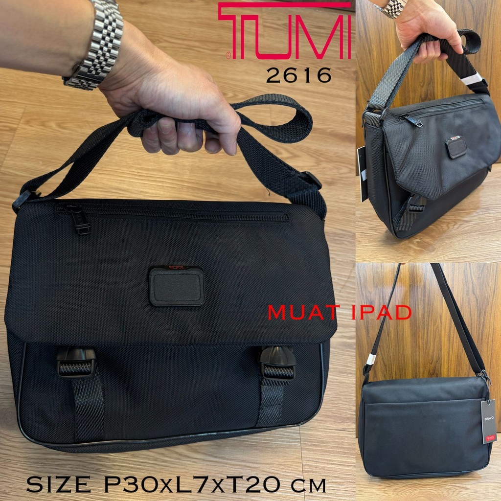 ใหม่ล่าสุด FULL EMBOSSED LOGO PLATINUM TUMI SLINGBAG BOYS MEN LIKE ORI ...