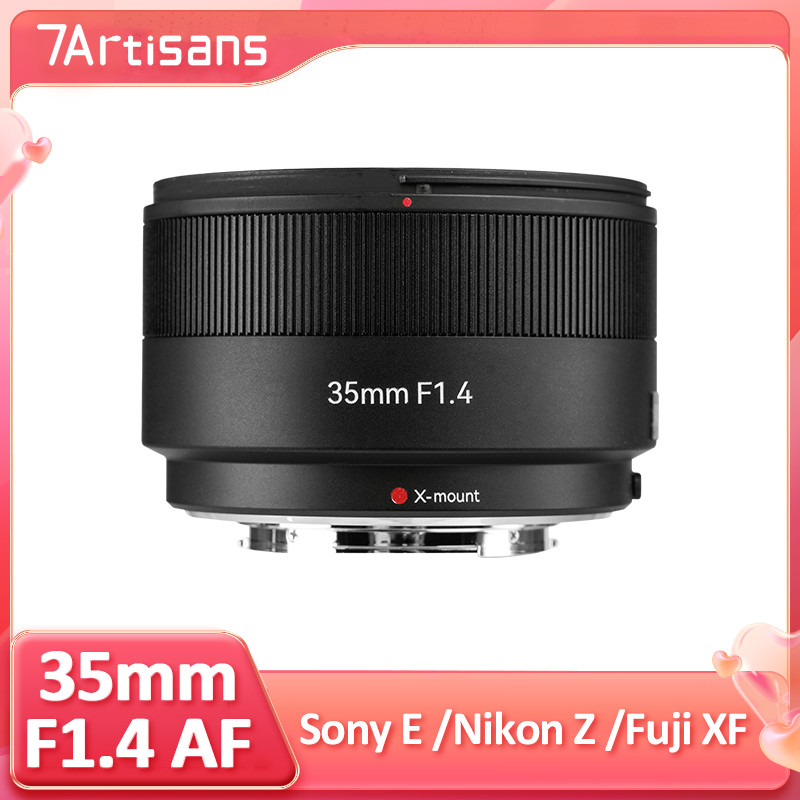 7artisans 35mm F1.4 AF APS-C เลนส์โฟกัสอัตโนมัติขนาดใหญ่สําหรับกล้อง Sony E Nikon Z Fuji XF ...
