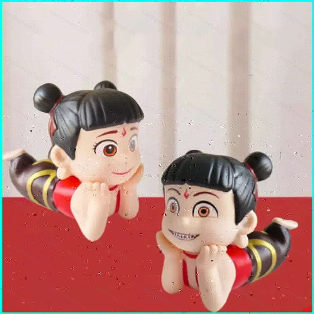 St3 Ne Zha 2 Action Figure ท่านั่งวาด Nezha Smile และหัวเราะพร้อมที่วาง ...