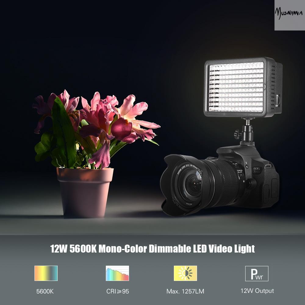 Professional Dimmable Ultra High Power LED Video Light 5600K การถ่ายภาพ ...