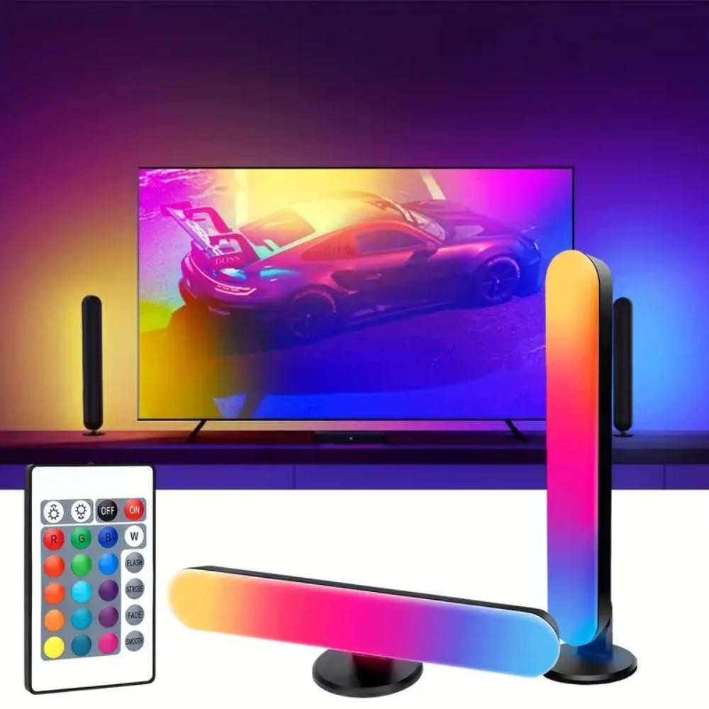 USB LED Light Bar RGB เปลี่ยนสีทีวี Backlight ระยะไกล Symphony บรรยากาศ ...