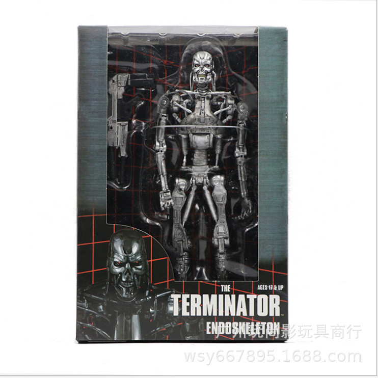 [คลังสินค้าพร้อม] Play Shadow NECA Dark Fate Terminator Skeleton T800 ...