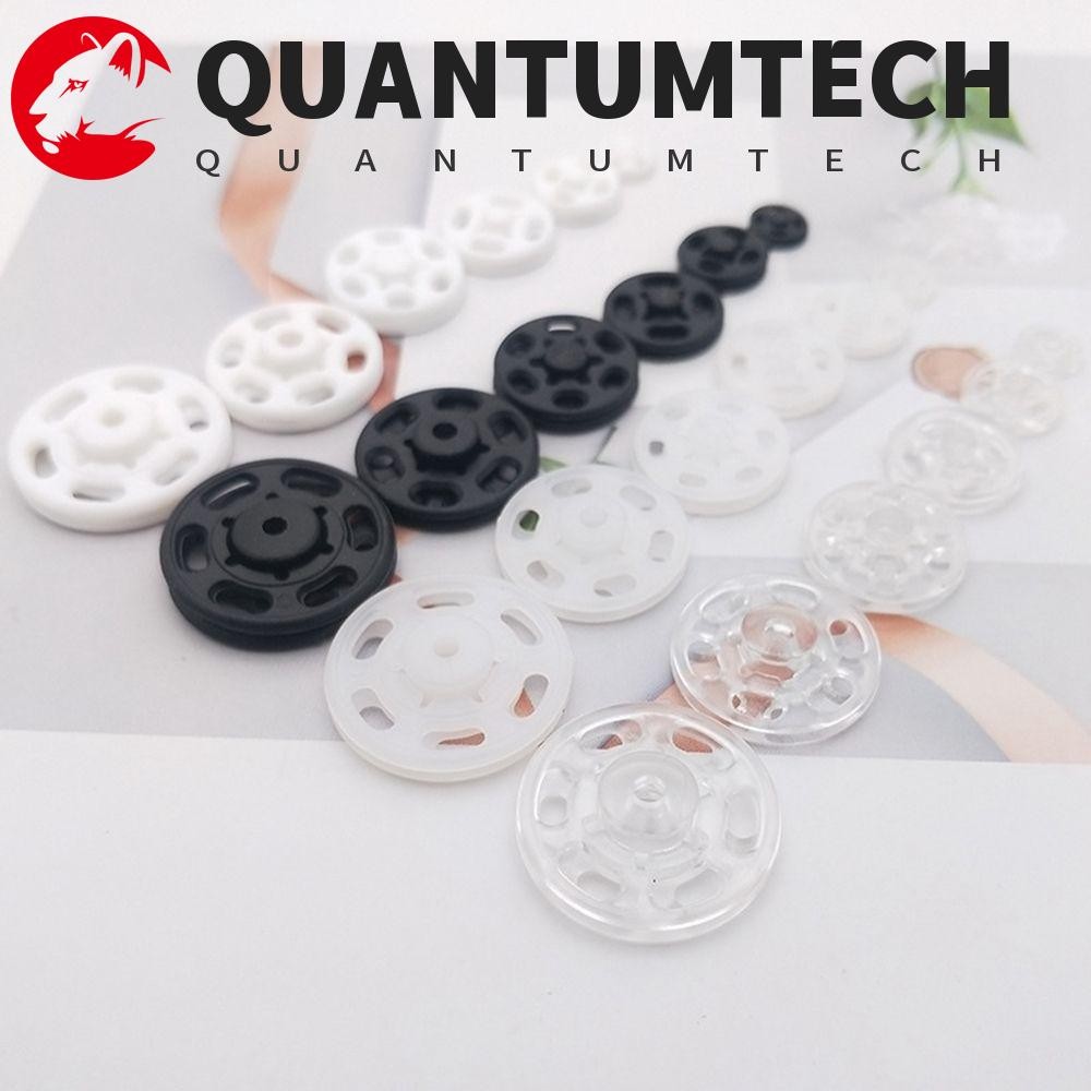 QUANTUMTECH อุปกรณ์เสริมพลาสติก Snap DIY ที่มองไม่เห็นเสื้อหัตถกรรมโปร่งใสอุปกรณ์เย็บผ้า ...