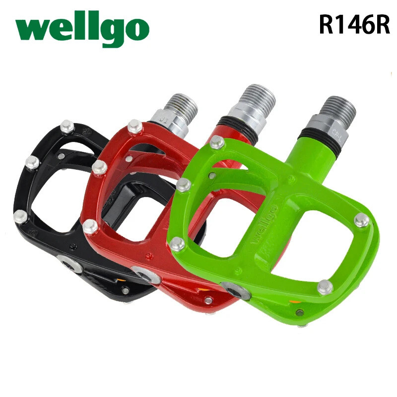 Wellgo Original R146R อลูมิเนียม Cr-Mo แกน 9/16" แบริ่งปิดผนึกสําหรับ ...