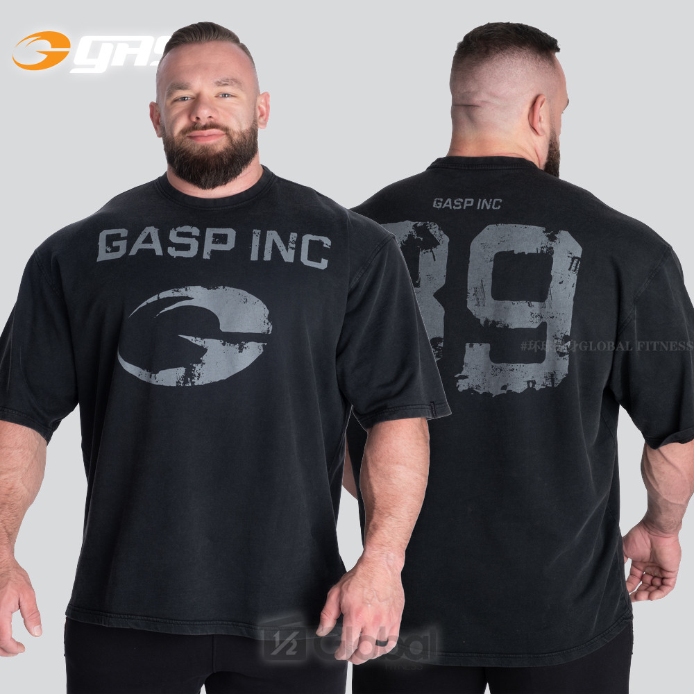 [คลังสินค้าพร้อมคุณภาพสูง] GASP Terry Iron Tee ผ้าฝ้ายพรีเมี่ยม 100% ...