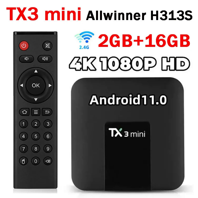 Original tanix TX3 MINI Top Box Android 11.0 4K HD 2G 16G 4G WiFi 4K TX3 TV Box สมาร์ทผู้ชนะ ...