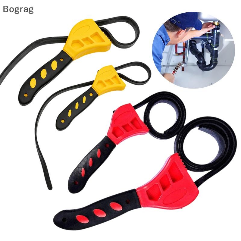 [Bogr] 6/8in ประแจเข็มขัดกรองน้ํามัน Puller Strap Spanner Chain ประแจ ...