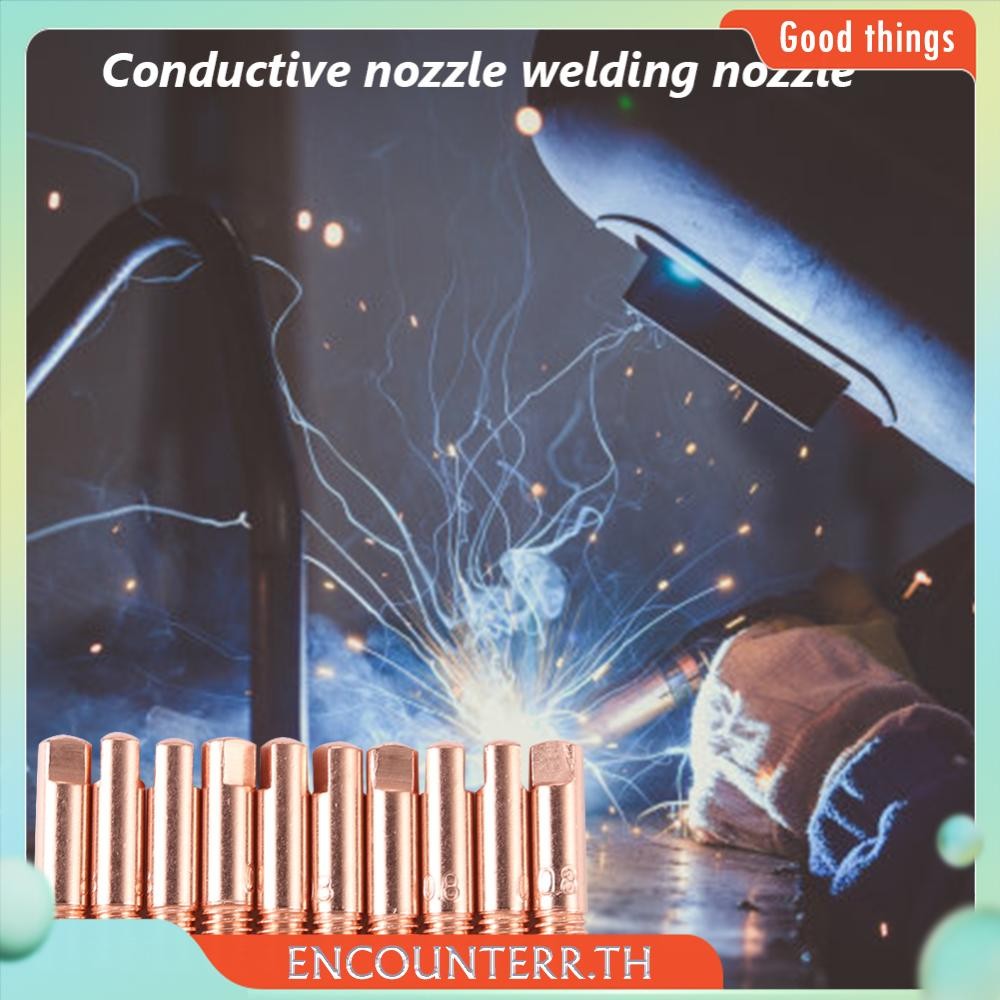 [encounter.th] 20 ชิ้น/เซ็ต MIG เชื่อมหัวฉีด Contact Tips แก๊ส Diffuser ...