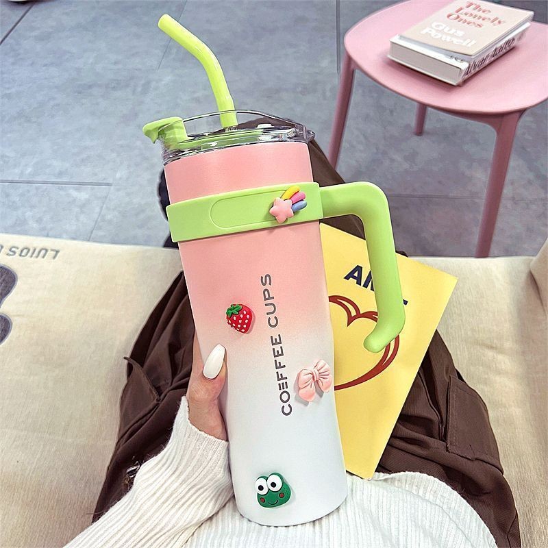 บิ๊กแม็คไอซ์คัพถ้วยเก็บความร้อนความจุขนาดใหญ่ถ้วยฟาง304 ins ถ้วยน้ำมูลค่าสูงนิยมในโลกออนไลน์2024 ...