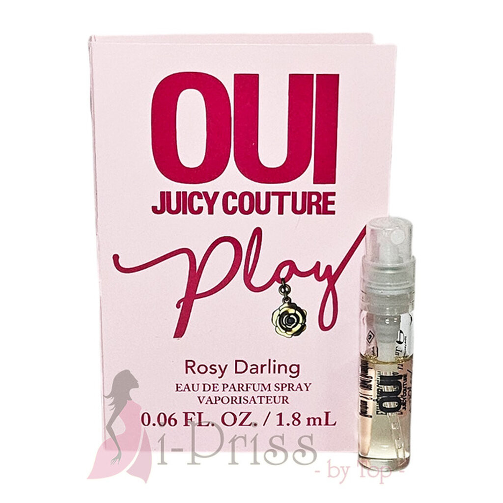 Juicy Couture OUI Play Rosy Darling EDP 1.8 ml. | Shopee Thailand