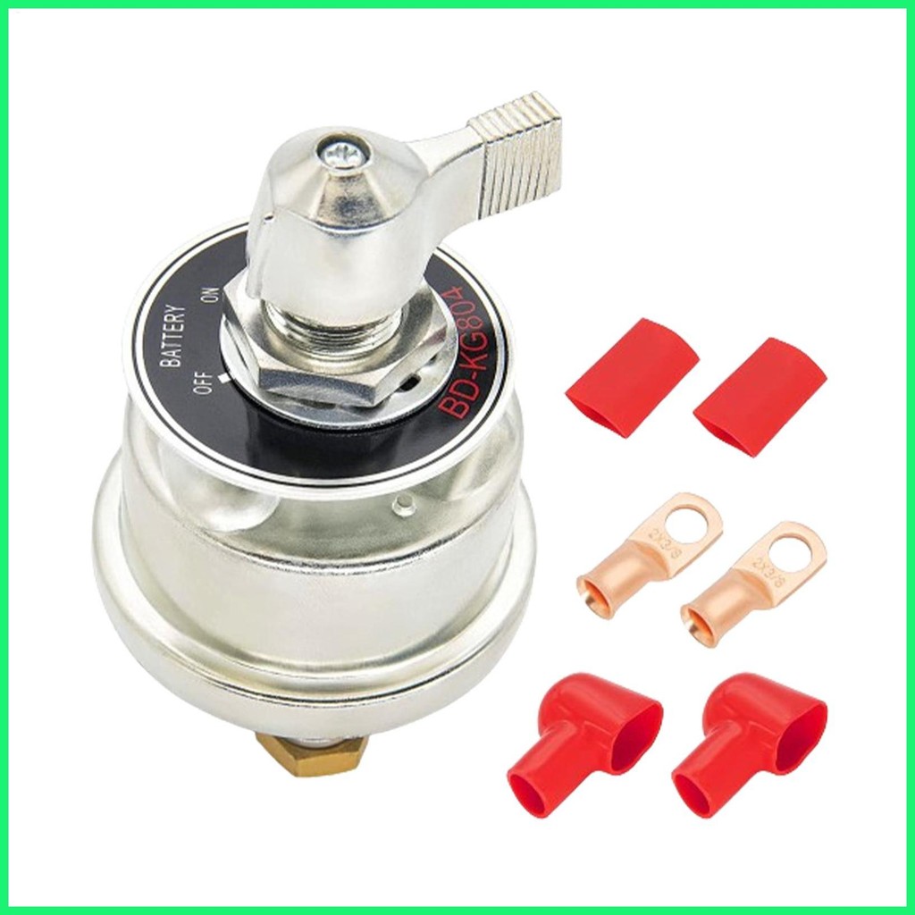 แบตเตอรี่ Isolator On-Off ชุดแบตเตอรี่กระแสสูง Shutoff Key 300A Heavy ...