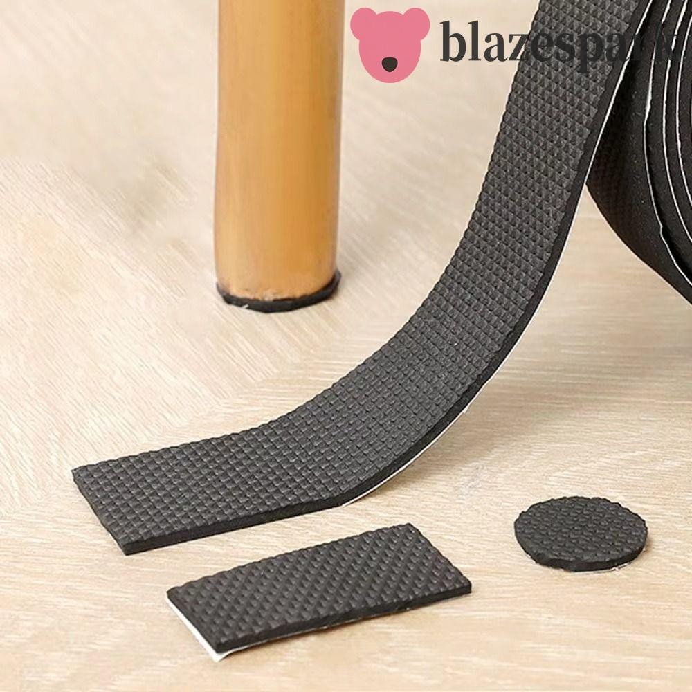 Blazespark เก้าอี้เท้าปกเทป, Self กาว 6CMx6M เก้าอี้ขาครอบคลุม, Crutch Foot Pads DIY ลื่นเงียบ ...