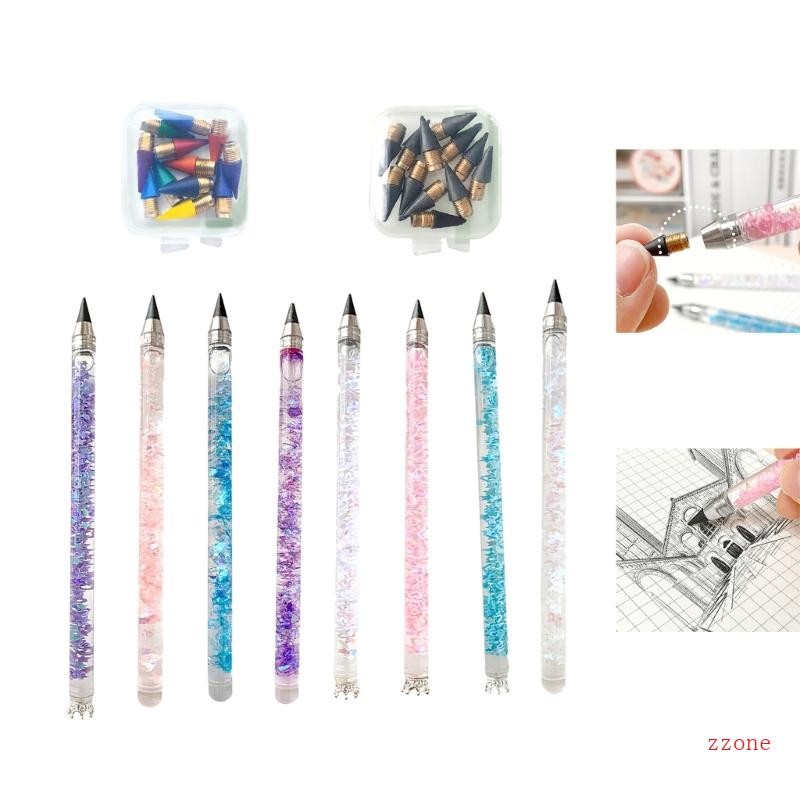 Zzz Inkless Pencil Replacement Heads ดินสอไม่มีที่สิ้นสุดเปลี่ยน Nib ...