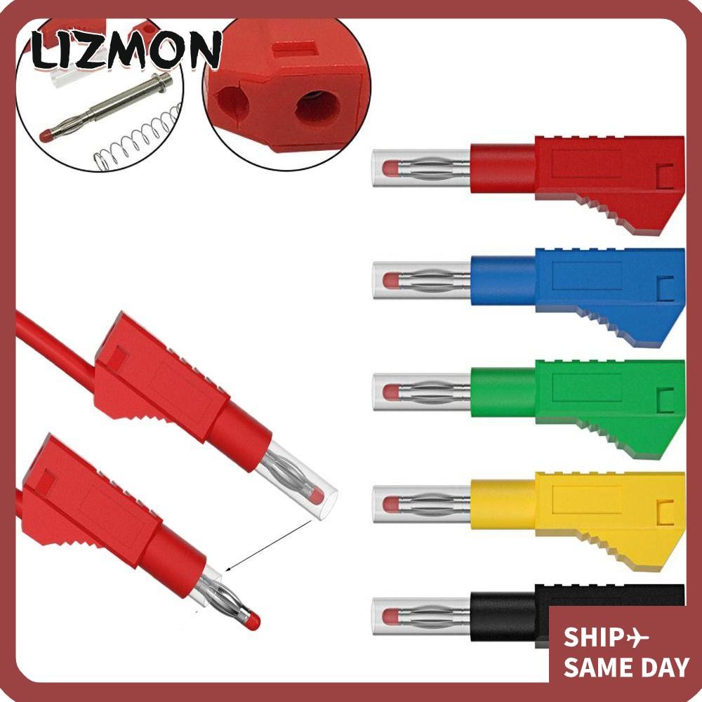 Lizmon Banana Socket Stackable Banana Plug Connector เครื่องมือไฟฟ้า ...