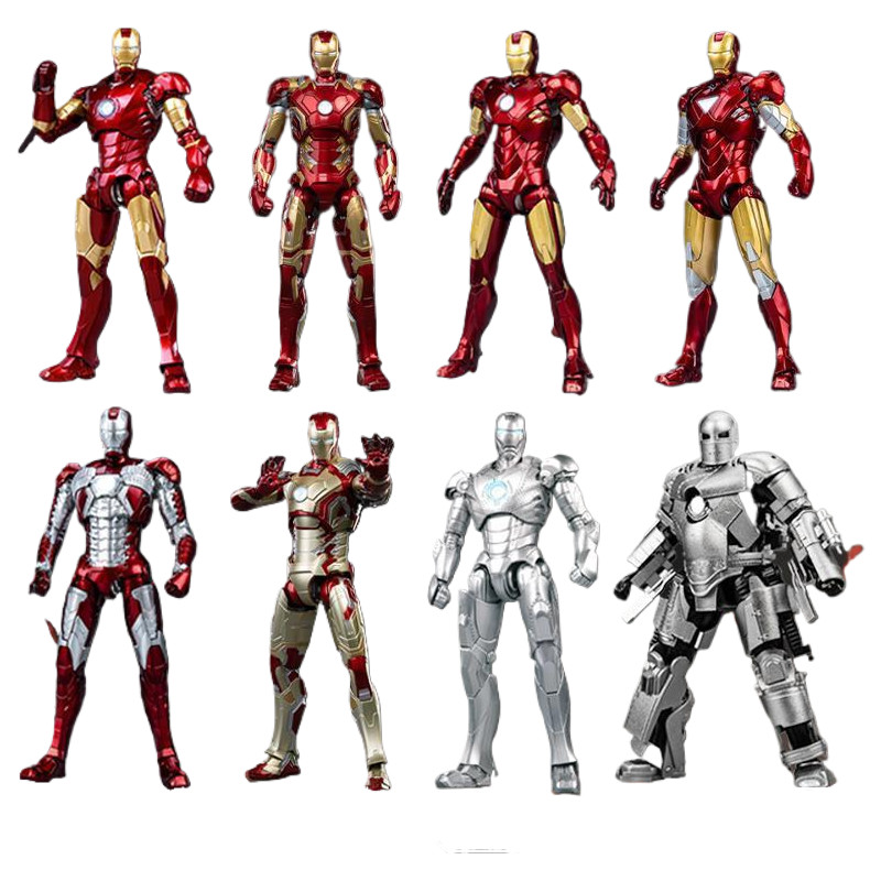 Original Iron Man Action FIGURE Joint เคลื่อนย้ายได้ IRONMAN MK2 MK3 ...