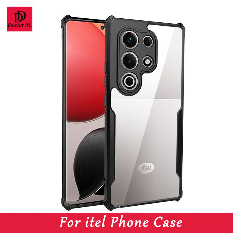 เคส ของแท้ กันกระแทรก เคสใส Itel City 100 A90 Power 70 25 Ultra S24 S23 Plus S18 Pro RS4 P65 P55 ...
