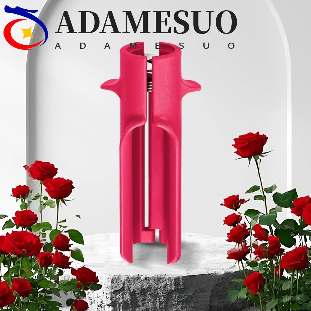 ADAMESUO Rose Thorn Remover, ความปลอดภัยพลาสติก Rose Stem Thorn Stripper, ดอกไม้ Art คู่มือ Rose ...