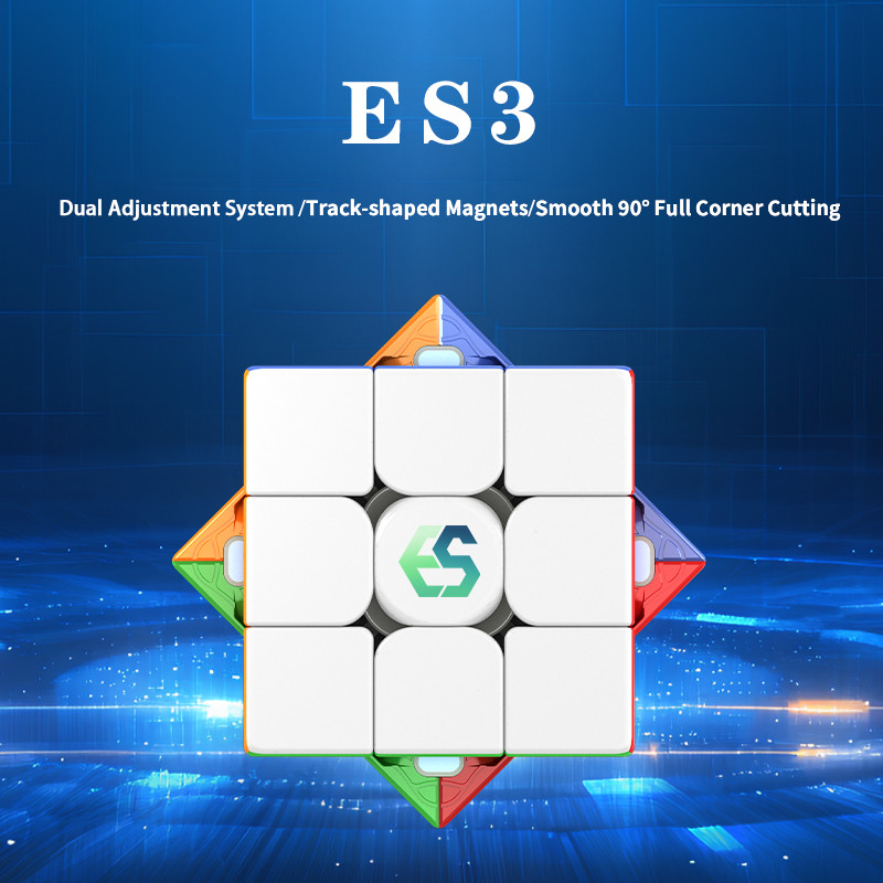 ES3 3x3 Magnetic Cube (แม่เหล็ก, แม่เหล็ก 20-Core, เคลือบ UV) ความเร็ว ...