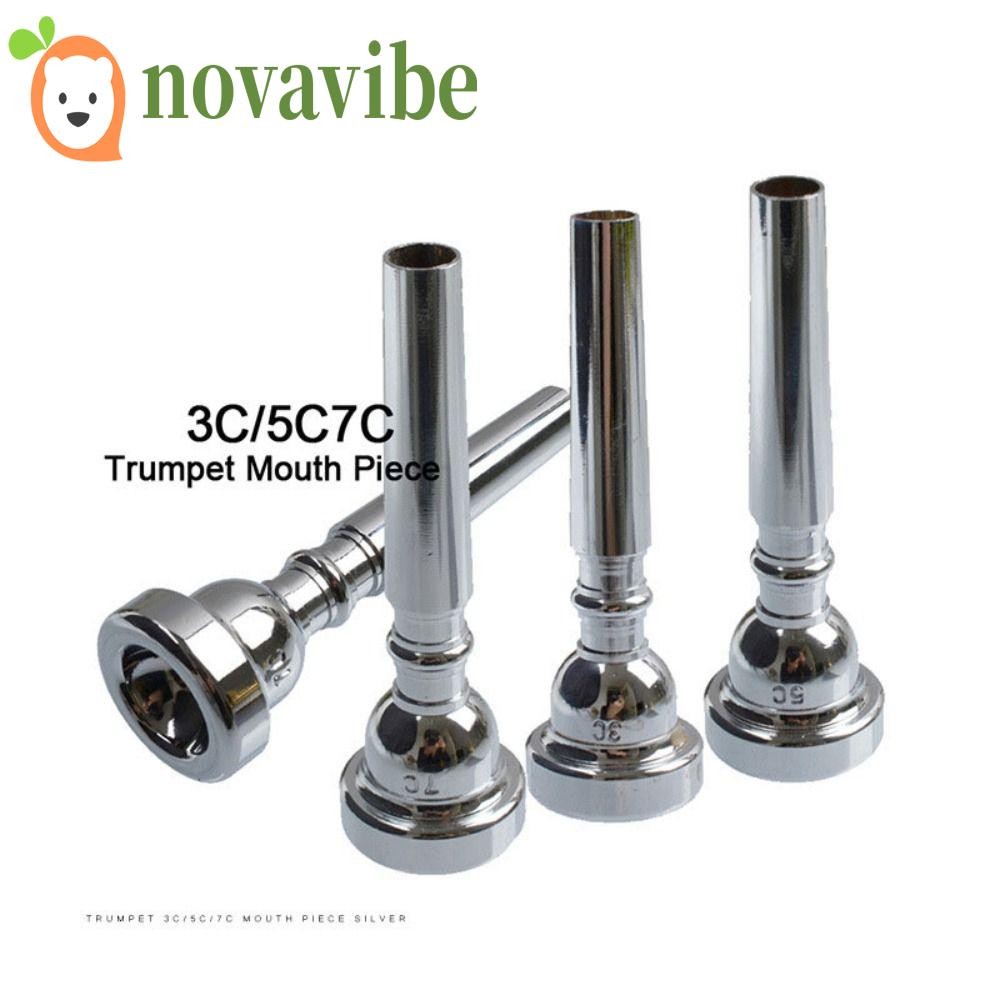 NOVAVIBE ปากเป่าทรัมเป็ต, 3C/5C/7C Professional ทรัมเป็ต Bugle ปาก ...