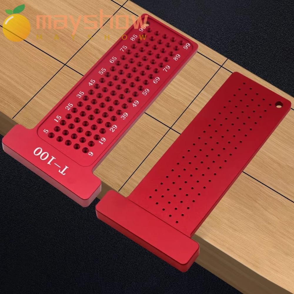MAYSHOW งานไม้ Scibe ไม้บรรทัด, เครื่องมือวัด T-Square Hole Line ...