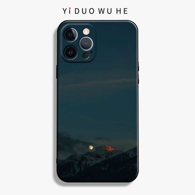 Yiduo Noon Lotus ins สไตล์ iphone13Pro เคสโทรศัพท์ 8plus Apple 14 max ...