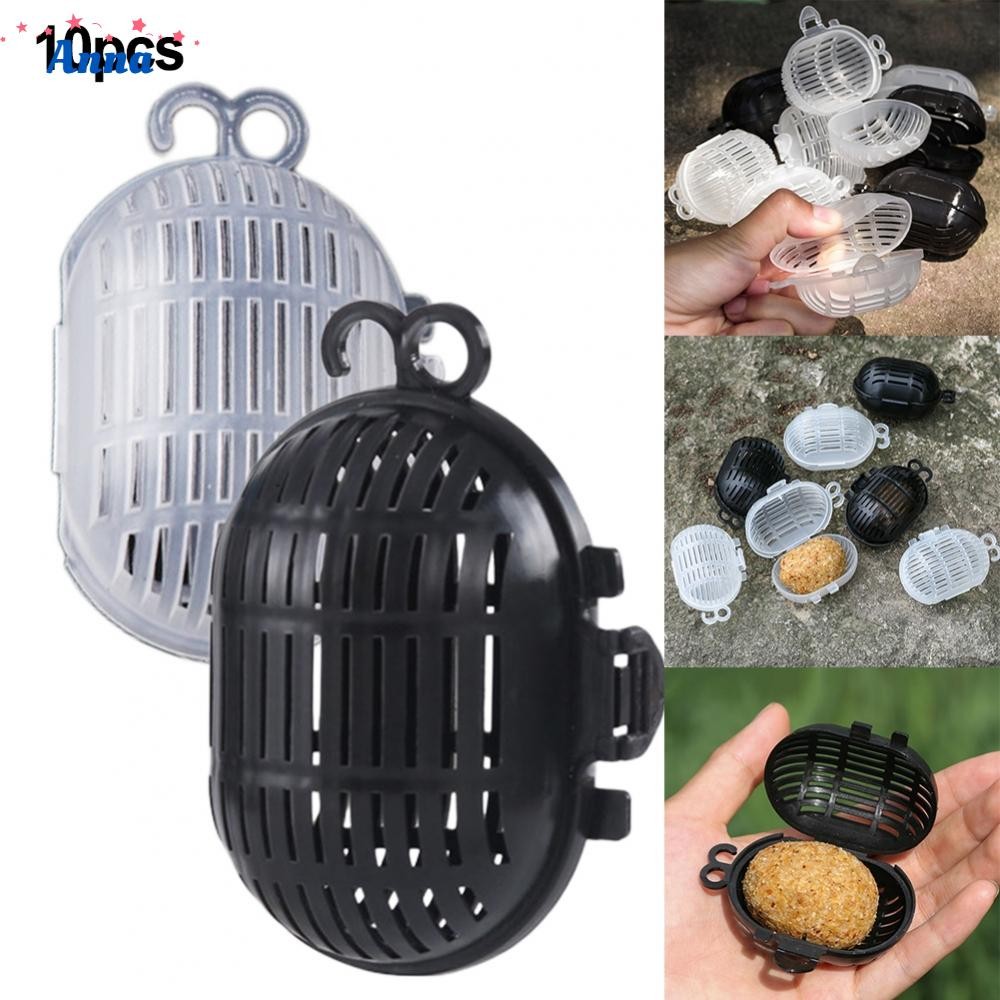 【Anna】Bait Basket Feeder Holder Crab Lure Shrimp Black Environmentally ...
