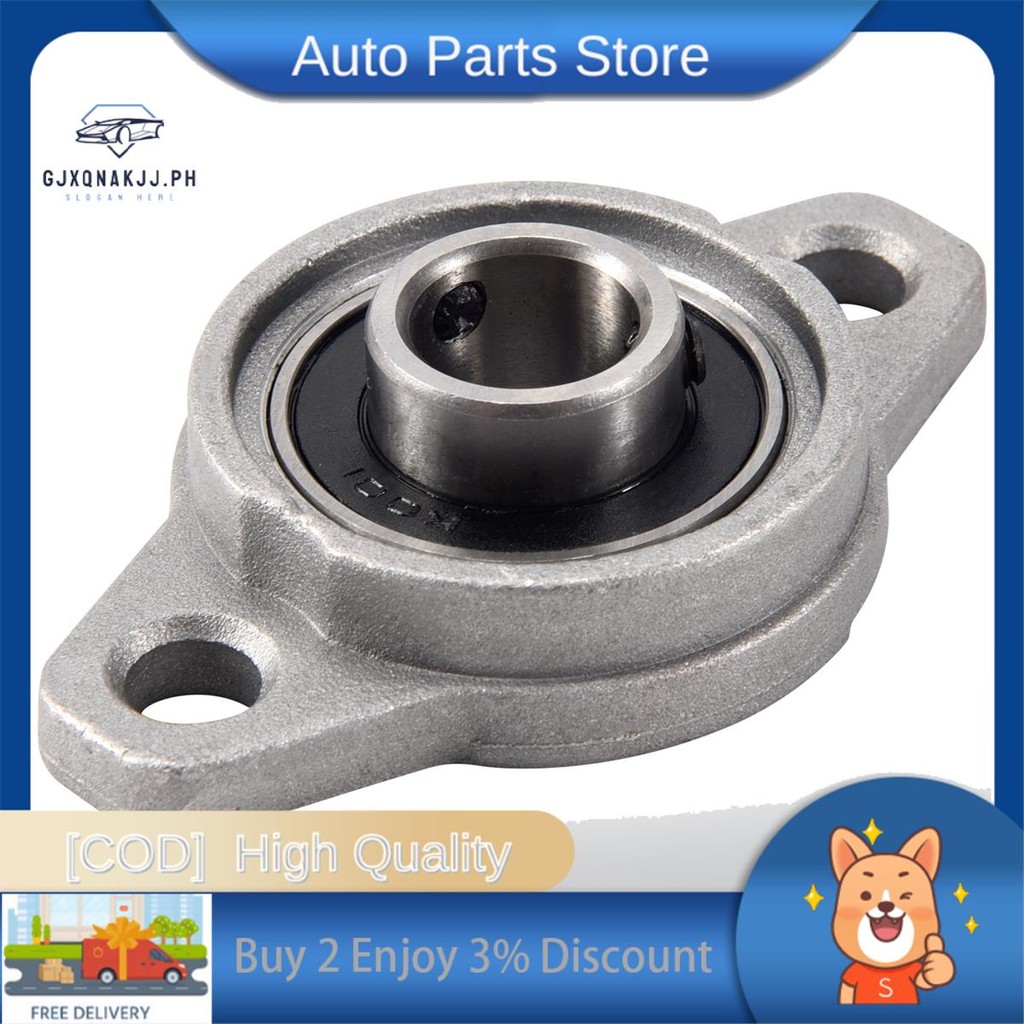 Fl001 โลหะผสมสังกะสี 12 มม. Bore Self Aligning หมอนบล็อกแบริ่งหน้าแปลน ...