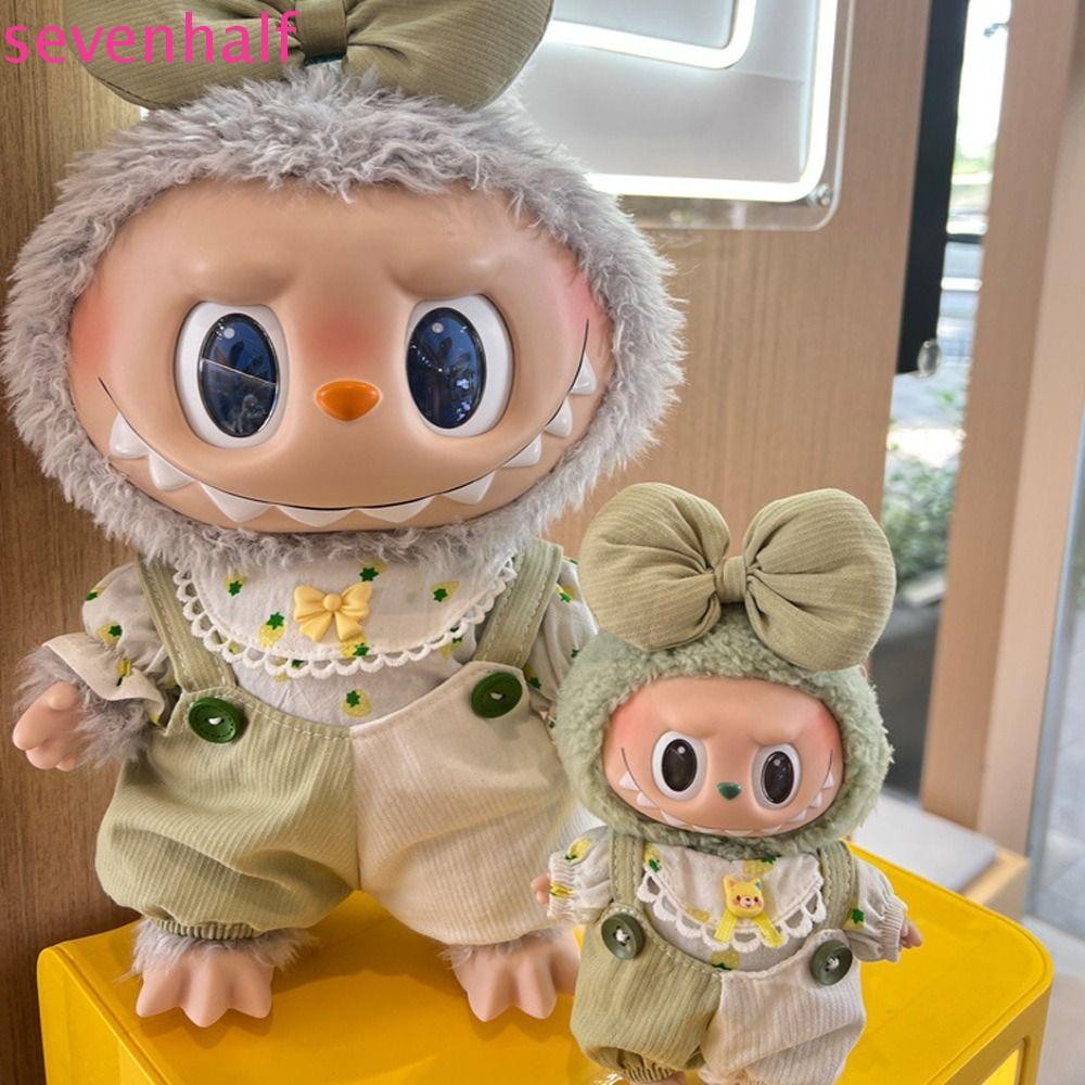 เสื้อผ้าตุ๊กตา SEVENHALF Labubu, Bow Kawaii Labubu เสื้อผ้าตุ๊กตา, ชุด ...