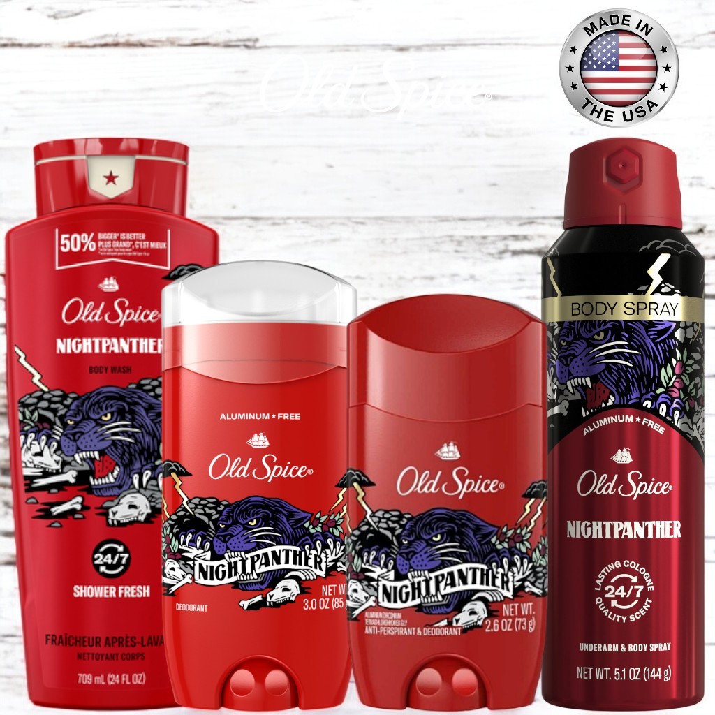 Old Spice Night Panther Roll on หอมช็อคโกแลตผสมเครื่องเทศ หวานนุ่ม น่า ...
