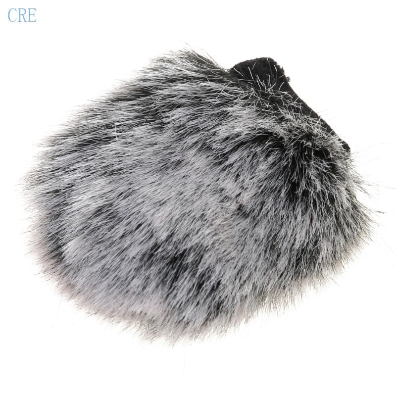 Cre อัพเกรด Furry Wind Muff สําหรับ ZV1 VLOG Mic Furry กระจก Muff ...