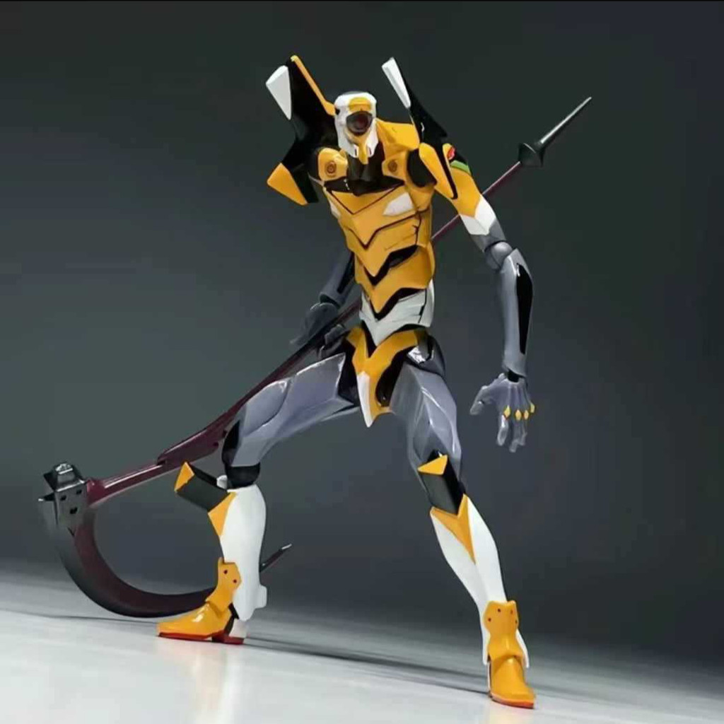 Evangelion Unit-00 Scythe Warrior Battle Version Poseable Action Figure ...