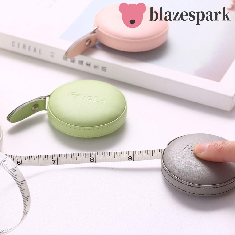 Blazespark เทปอ่อนวัดรอบไม้บรรทัดเทป PU ไม้บรรทัดแบบยืดหยุ่นเย็บตัดเสื้อหัตถกรรมเครื่องมือลด ...