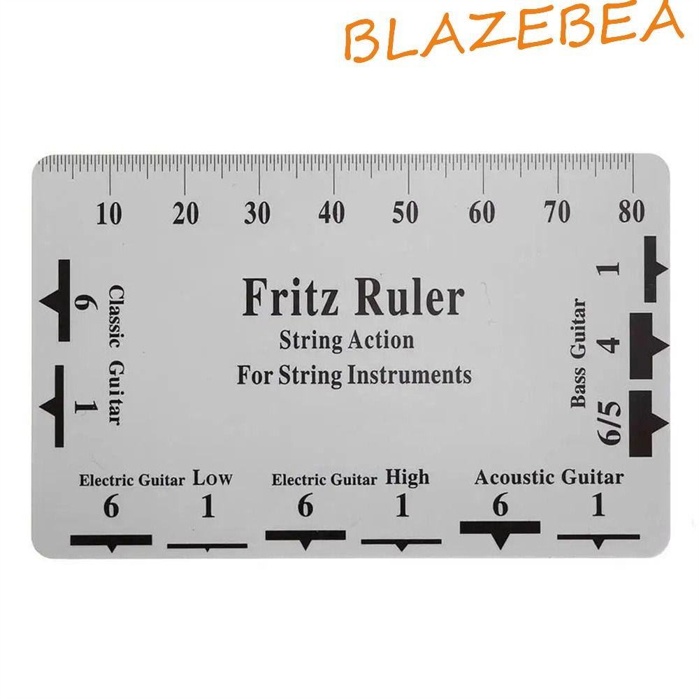 Blazebea String Pitch Ruler, Luthier การวัดไม้บรรทัดกีตาร์, ซ่อมเครื่อง ...