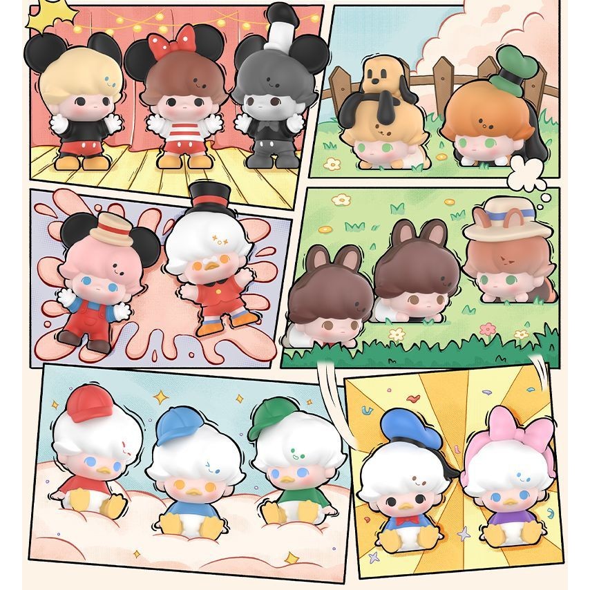 Popmart Pop Mart Bubble cute DiMOO WORLD กระเป๋าตุ๊กตาดิสนีย์คลาสสิกของ ...