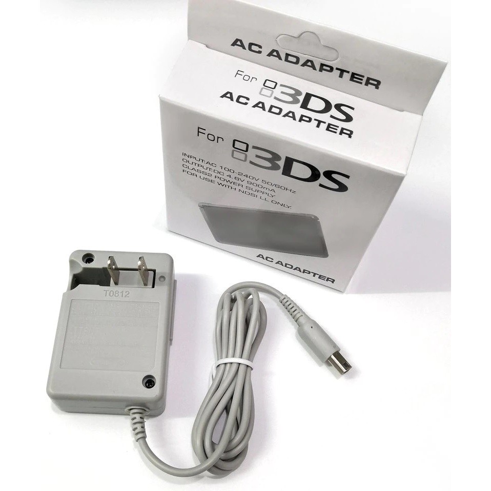 สายชาร์จ 3DS ที่ชาร์จ อแดปเตอร์ สายชาร์จ เครื่อง 2ds 3ds Ndsi new 3ds XL DSi สายชาร์จ เสียบ ...