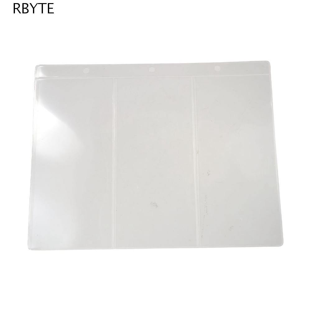 RBYTE กระดาษเงินอัลบั้มแผ่นใบ 180x80 มม. ที่เก็บเงินคอลเลกชันอุปกรณ์อัลบั้มอุปกรณ์เสริมผู้ถือบิล ...