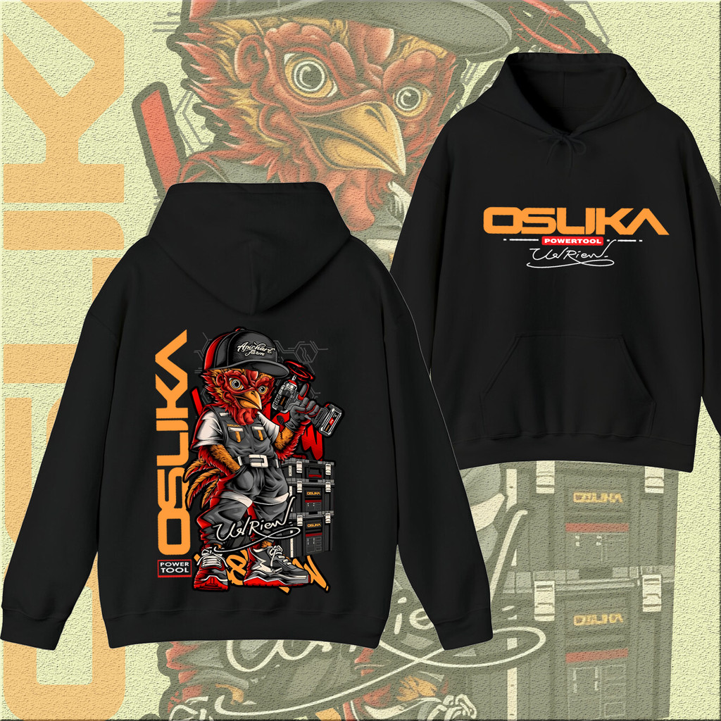 2025 OSUKA X Apichart Farm เสื้อฮู้ดแขนยาวพิมพ์ลายสำหรับผู้ชาย | Shopee ...