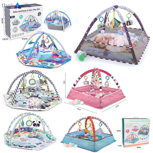 ของแท้ 100 !! Baby Gym กิจกรรม Play Mat Tummy Time Mat & Ball Pit ...