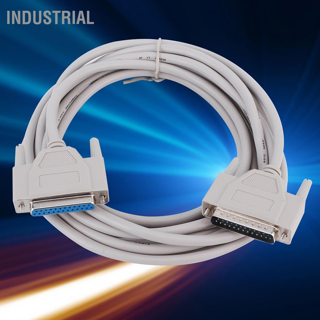 Industrial 5 m/16.4ft Parallel Extension Cable 25 Pin DB9 ชายหญิงสำหรับ ...