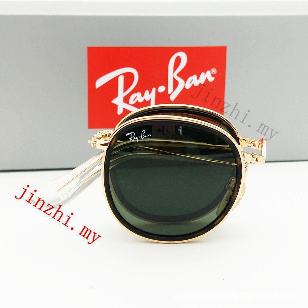 แว่นกันแดด Sun Gafas แบบกลมสำหรับ La Delivery) Ray Ban 3517 เลนส์ ...
