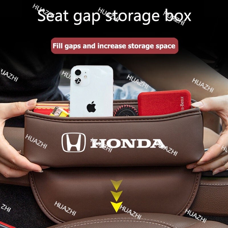 Hz รถที่นั่งกล่องเก็บหนังสําหรับ Honda Jazz CRZ Breeze Accord City ...