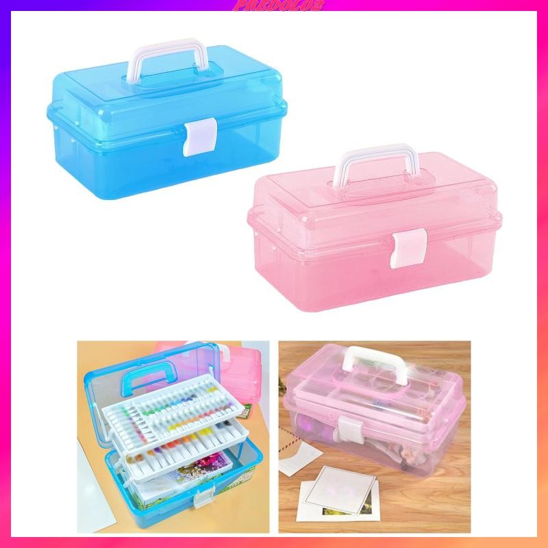 [Predolo2] กล่องเก็บของ Carry Case Organizer Art Craft กล่องเครื่องมือ ...