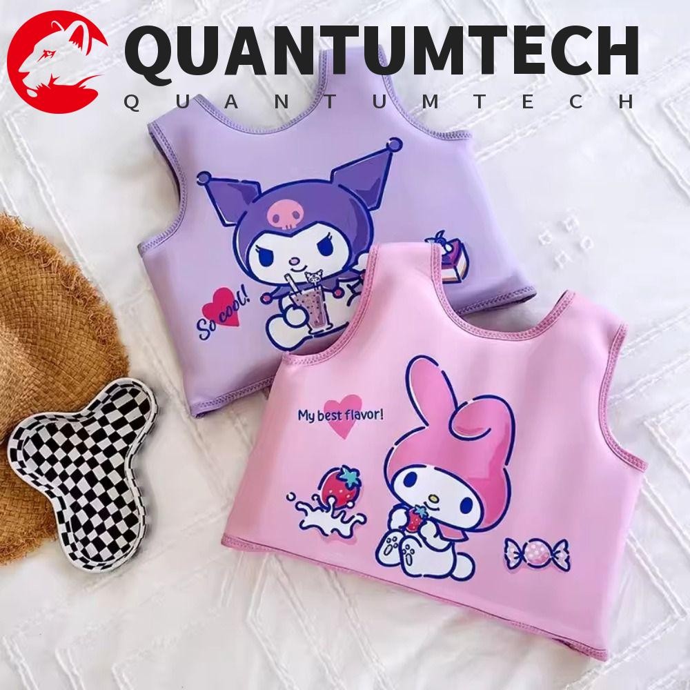 QUANTUMTECH เสื้อพยุงลอยน้ํา, ไม่หลุดร่วงเสื้อแจ็คเก็ตว่ายน้ําเด็กแบบโรลโอเวอร์, ชามปรับได้ ...
