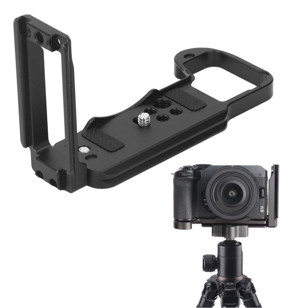 Camera Quick Release Plate L Bracket 1/4 3/8 นิ้วหลุมสกรูสำหรับ ARCA ...