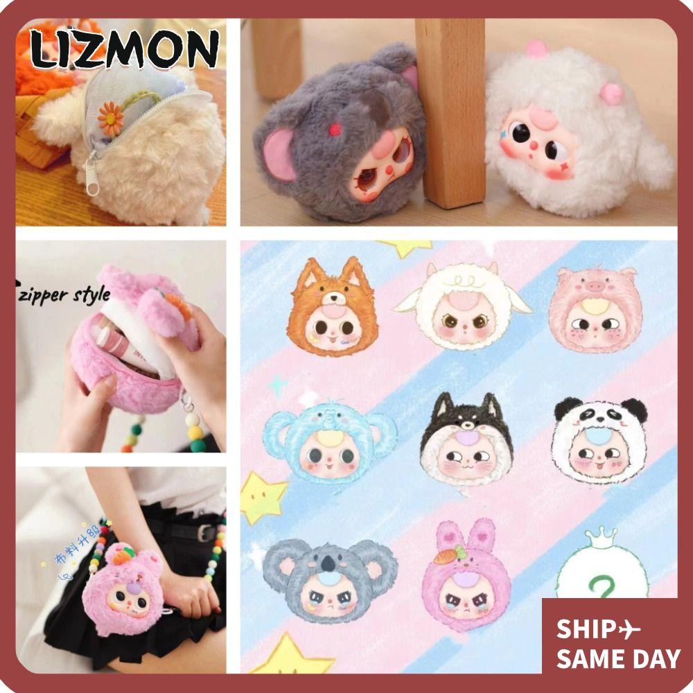 Lizmon Take Me Go Out Plush Zipper Bag, Box Baby Three V1 Animal Party ...