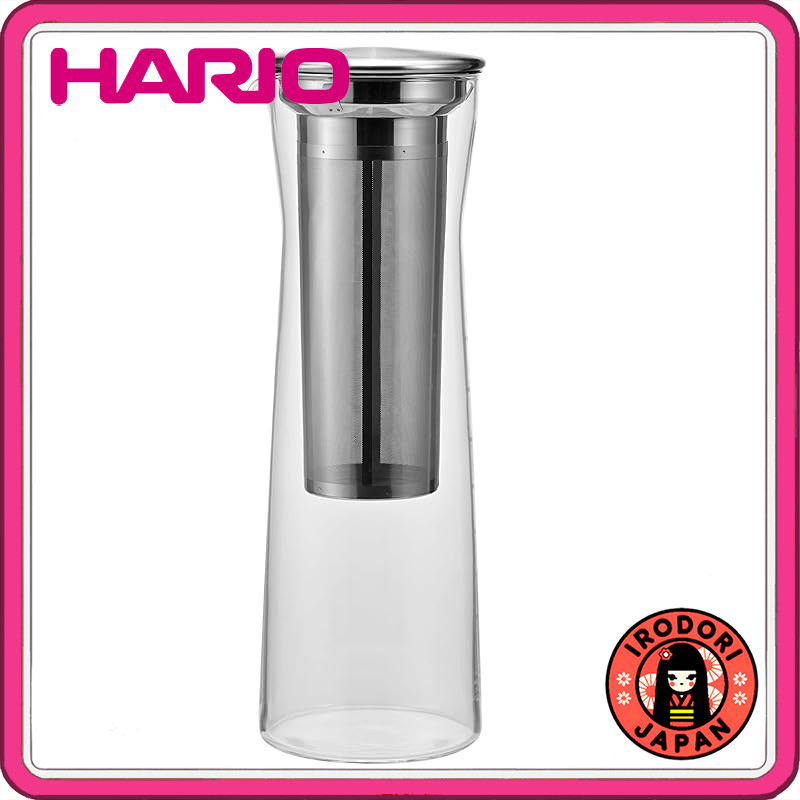 HARIO Cold Brew Coffee Jug Practical Capacity 1000ml Silver Water Brew ...