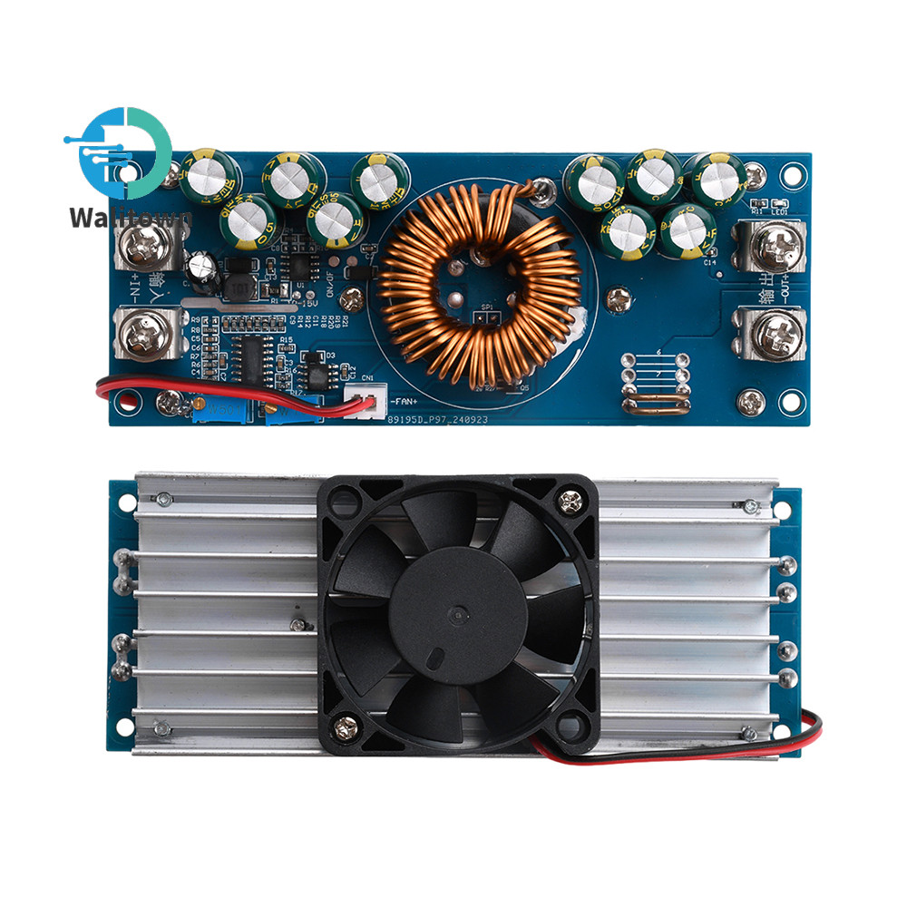 Dc-dc DC ปรับ Buck โมดูล DC15V-90V ถึง DC2.5V-72V 800W/1200W พลังงานสูง 28A/50A | Shopee Thailand