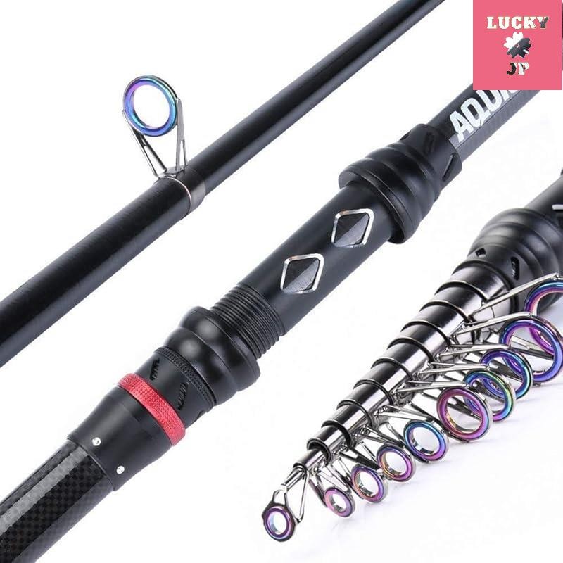 Fishing Rod Compact Rod Multi-purpose Rod Foldable Saltwater 2.1m ...