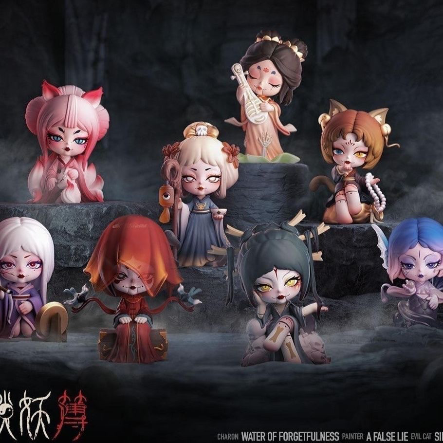 สิงหาคม Kayla X Lock Demon Thin Genuine Blind Box Limited รุ่นสีที่ ...