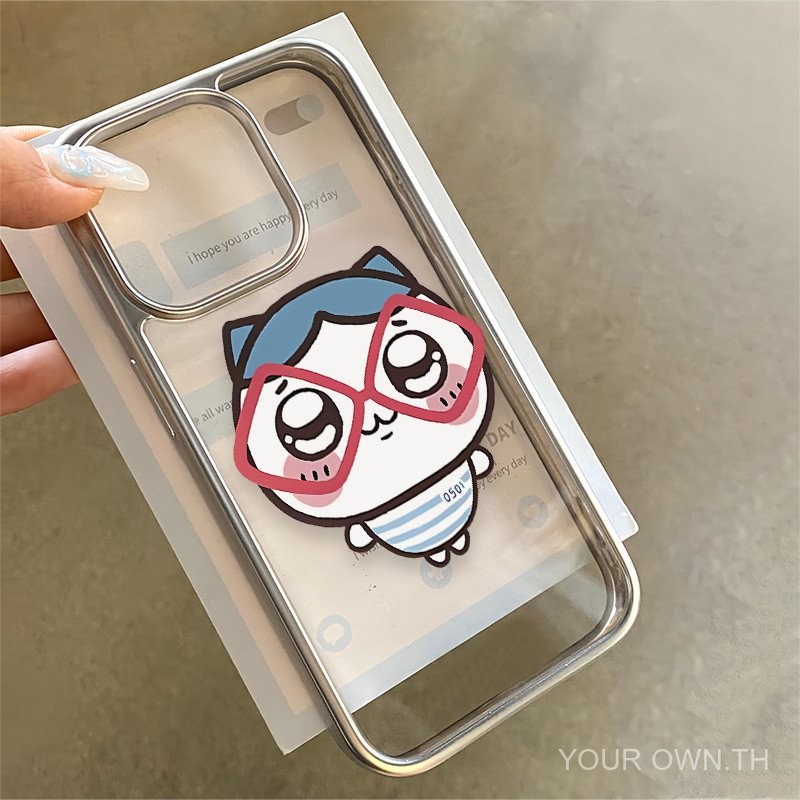 เปลือกคริสตัลชุบด้วยไฟฟ้าสมาร์ทด้านข้างแว่นตา Gikawa เหมาะสำหรับ Apple ...